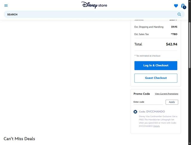 Disney Store Promo Codes - 10% Off (Verified) Jun 2025