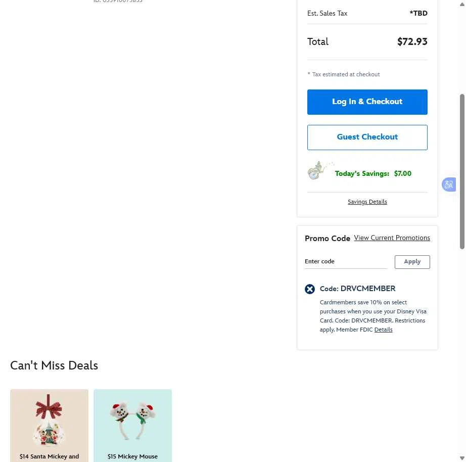 Disney Store Promo Codes - 10% Off (3 Verified) Jan 2026