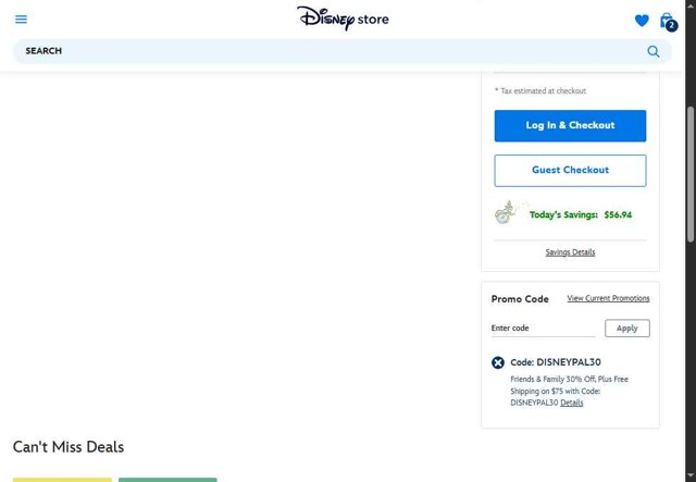 Disney Store Promo Codes - 20% Off (Verified) Jul 2025
