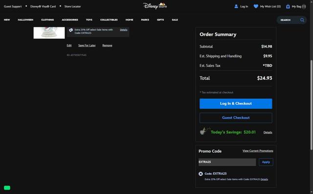 Disney Store Promo Codes - 20% Off (Verified) Sep 2025