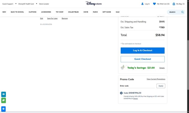 Disney Store Promo Codes - 20% Off (Verified) Jul 2025