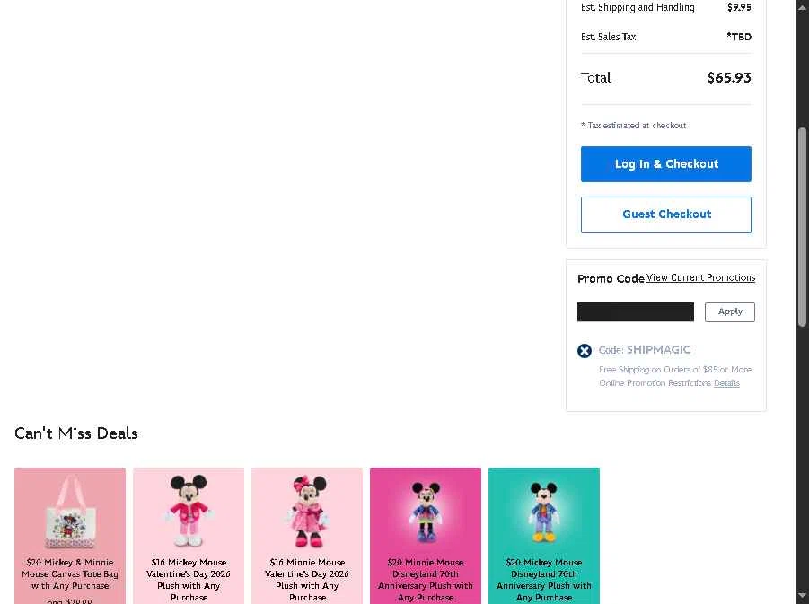 Disney Store Promo Codes - 10% Off (4 Verified) Feb 2026
