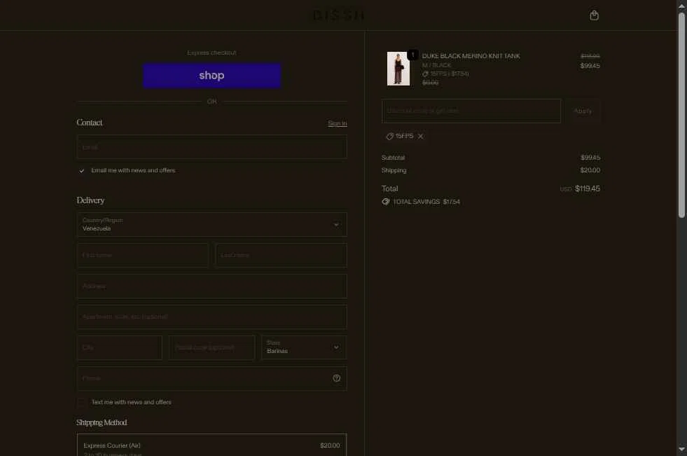 DISSH Promo Codes - 70% Off (+8 Codes) June 2026