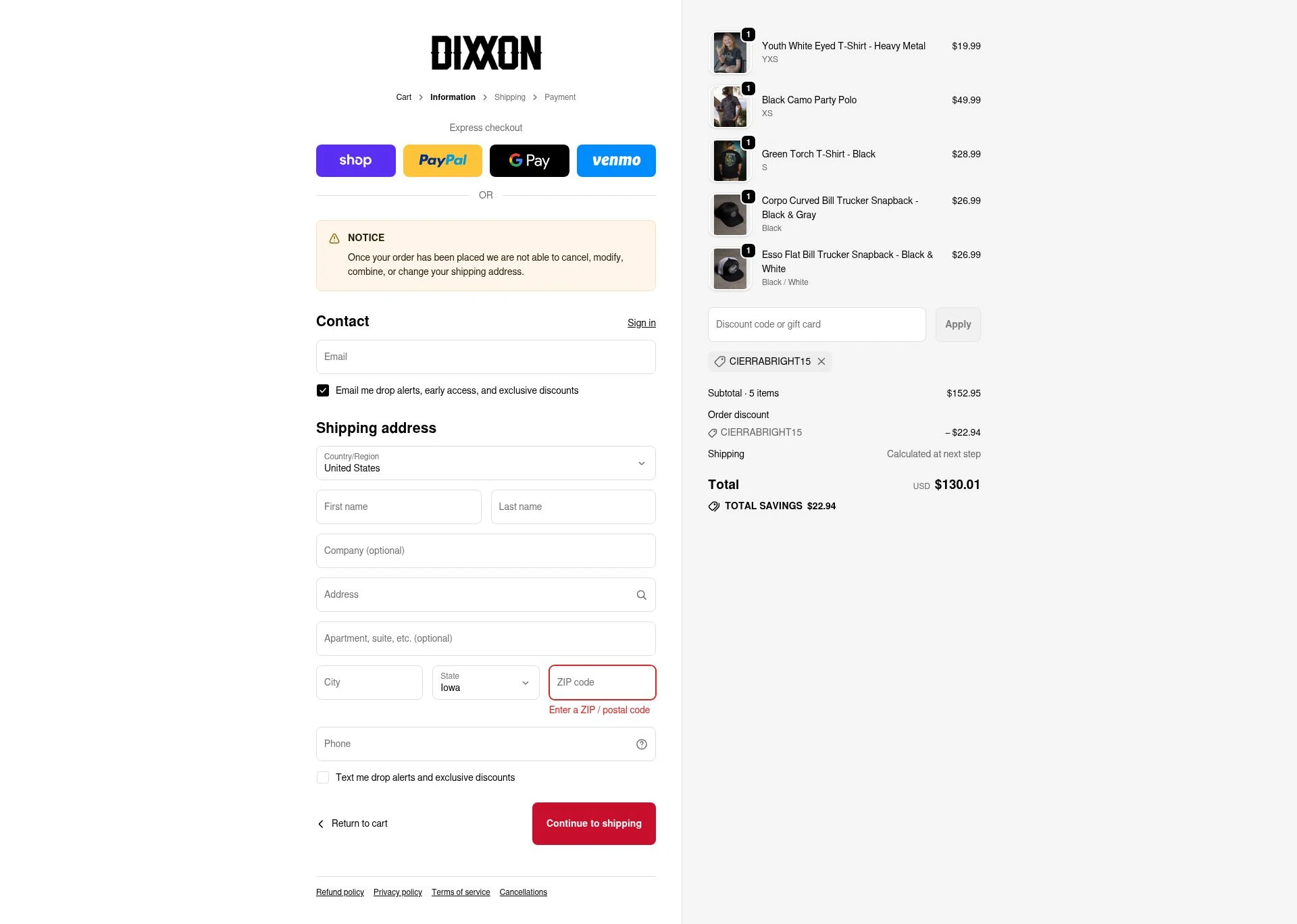 Dixxon Flannel Promo Code - 15% Off (1 Verified) Dec 2025