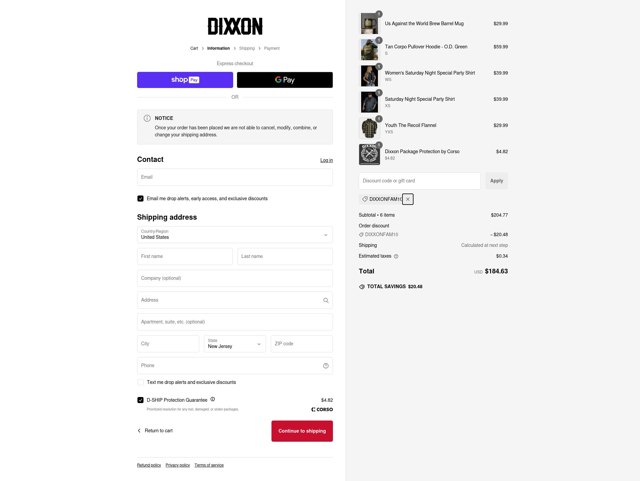 Dixxon Flannel Promo Codes - 40% Off Coupons Jul 2025