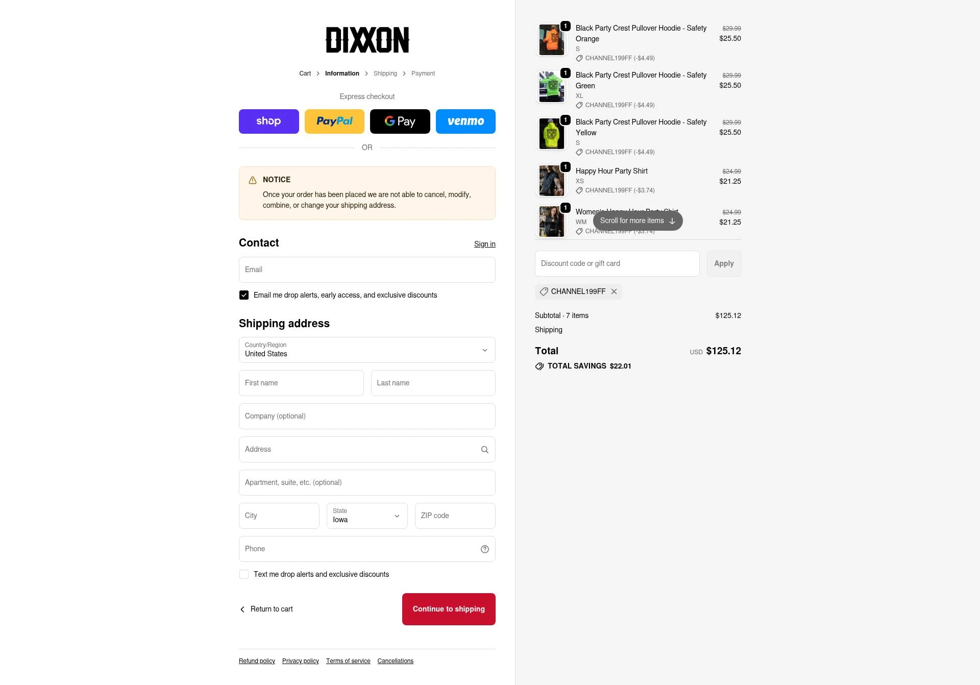 Dixxon Flannel Promo Code - 15% Off (1 Verified) Dec 2025