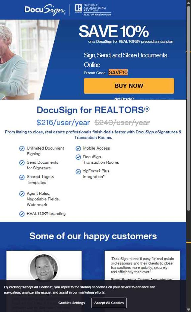 DocuSign Promo Codes (3 Verified) - 20% Off w/Code Jun 2025