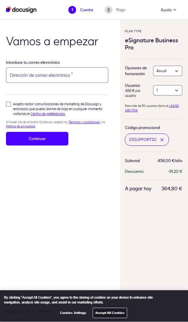 DocuSign Promo Codes (3 Verified) - 20% Off w/Code Sep 2025