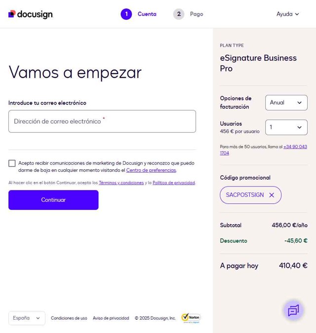 DocuSign Promo Codes (2 Verified) - 10% Off w/Code Aug 2025