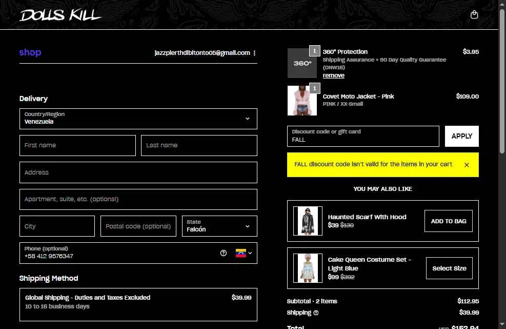 Dolls Kill Promo Codes - 20% Off (2 Verified) Nov 2025