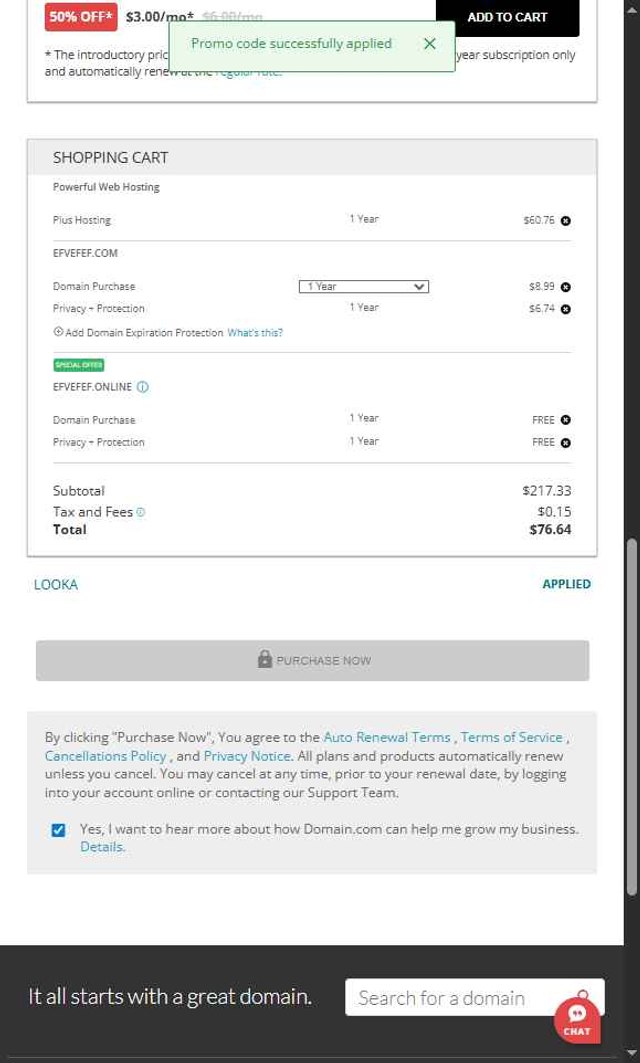 Domain.com Promo Codes (14 Verified) - 30% Off Sep 2025