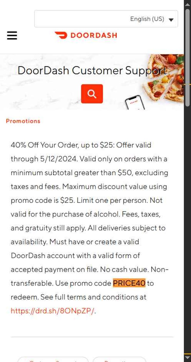 DoorDash Promo Codes (4 Verified) - $25 Off w/Code Jul 2025
