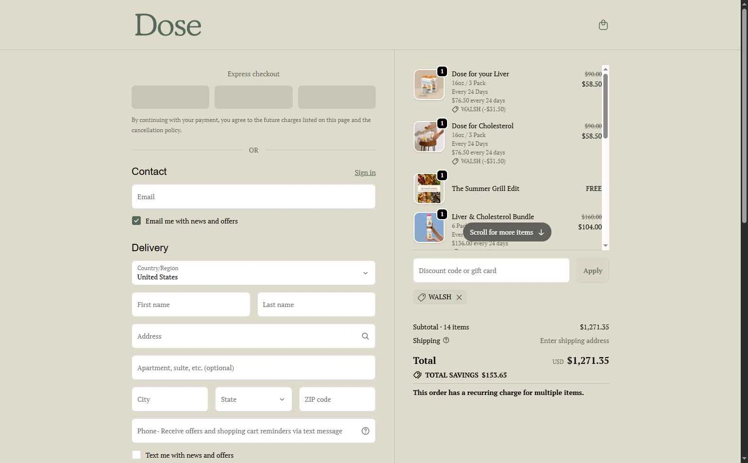 Dose Promo Codes - 25% Off (8 Verified) June 2026
