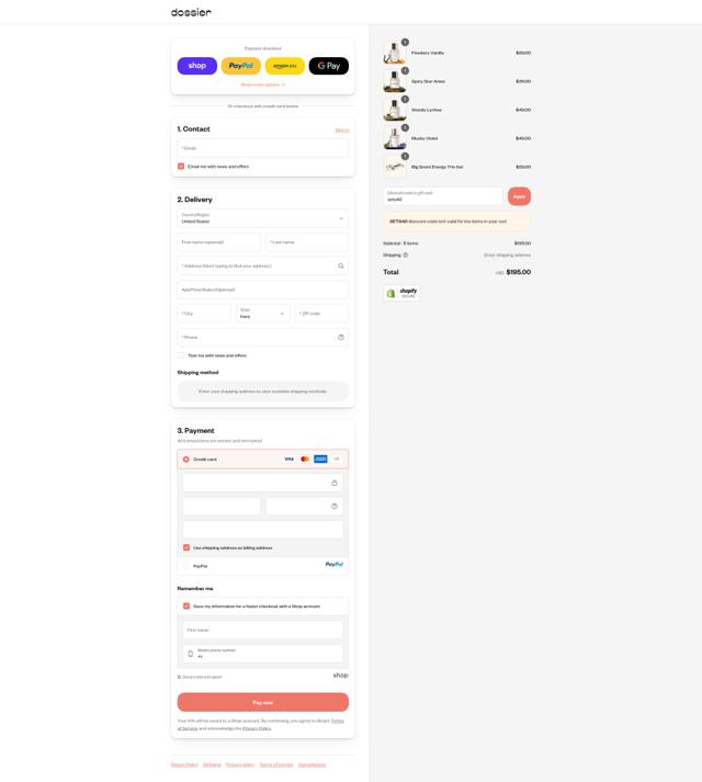 Dossier Promo Codes (1 Verified) - $25 Off w/Code Oct 2025