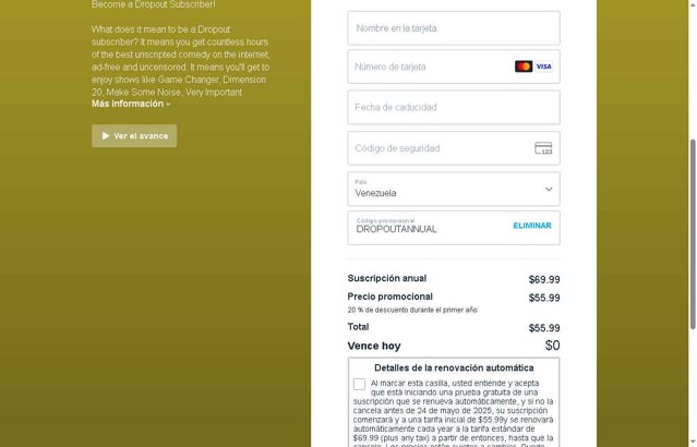 Dropout Promo Codes (4 Verified) - 20% Off w/Code Jun 2025