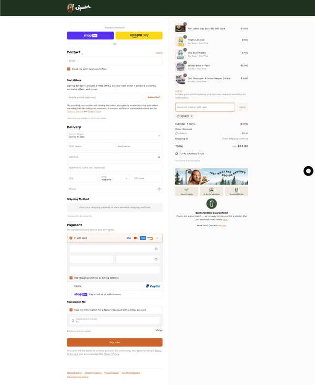 Dr. Squatch Discount Codes (9 Verified) - 20% Off May 2025