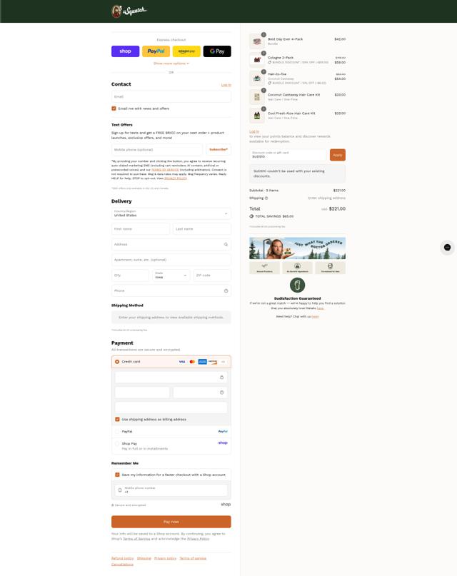 Dr. Squatch Promo Codes - $15 Off (Verified) Sep 2025