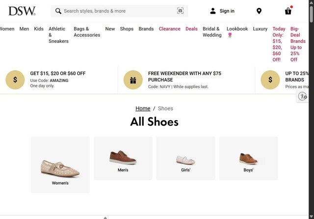 DSW Promo Codes (6 Verified) - $5 Off Sitewide May 2025