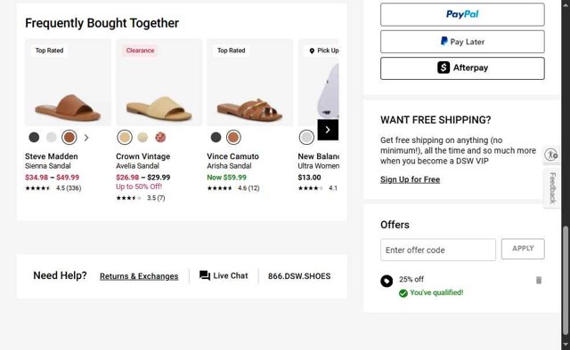 DSW Promo Codes (5 Verified) - 20% Off + Free Ship Sep 2025