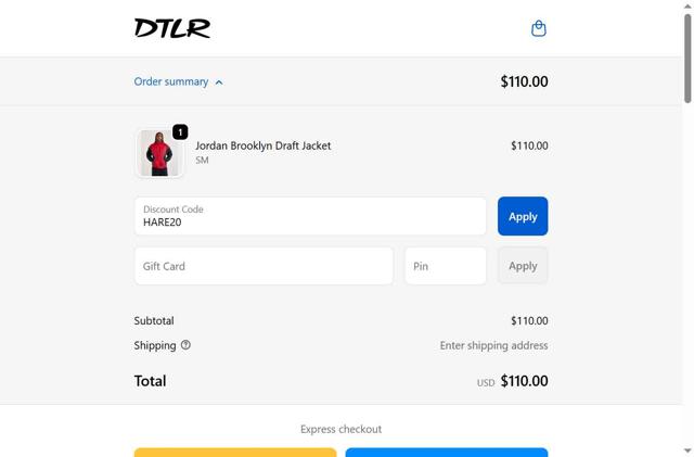 DTLR Promo Codes (1 Verified) - 20% Off + Free Ship Oct 2025