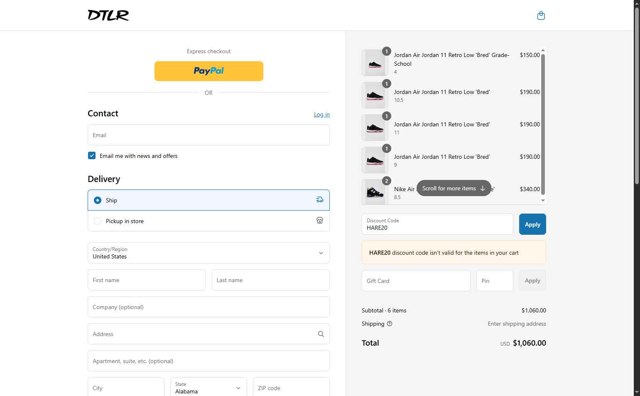 DTLR Discount Codes (2 Verified) - 50% Off w/Code May 2025