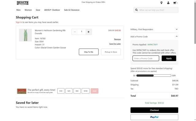 Duluth Trading Discount Codes - (25 Verified) Oct 2025