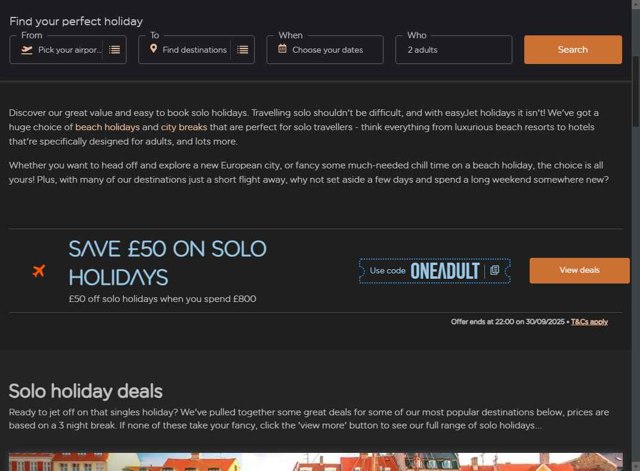 easyJet Promo Codes (3 Verified) - $50 Off Sitewide Sep 2025