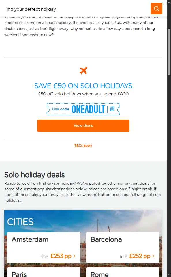 easyJet Promo Codes - $50 Off (4 Verified) Nov 2025