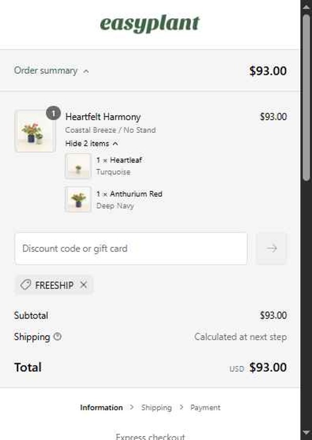 Easyplant Promo Codes (2 Verified) - 15% Off w/Code Jun 2025