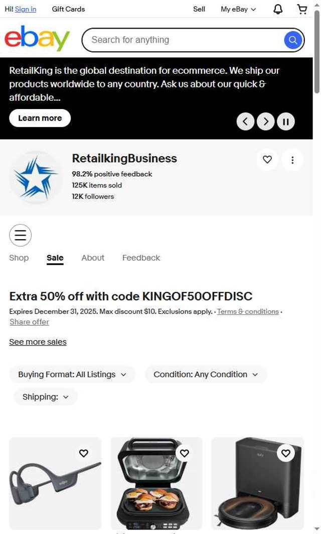eBay Coupon Codes (10 Verified) - 50% Off w/Code Apr 2025