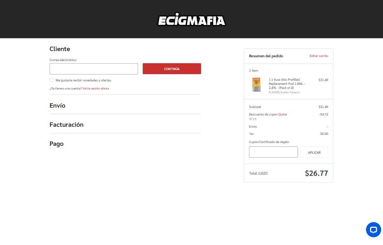 EcigMafia Promo Codes - 20% Off (7 Verified) Jan 2026
