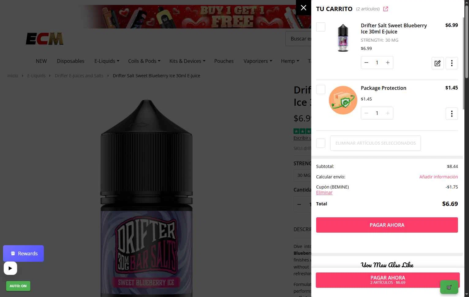 ECM Vape Promo Codes - 15% Off (3 Verified) Mar 2026