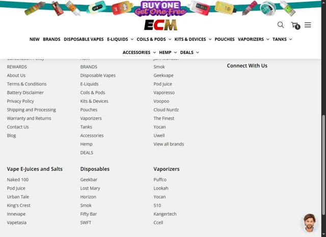 ECM Vape Discount Codes - 15% Off (3 Verified) Oct 2025