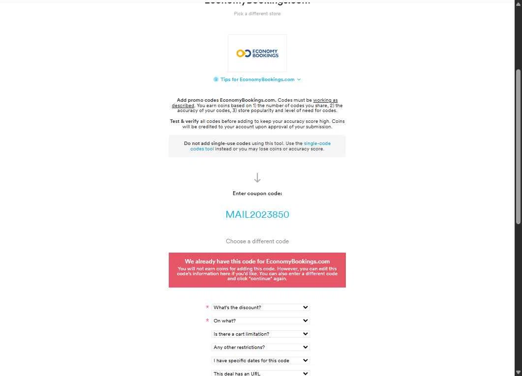 EconomyBookings.com Promo Code - 5% Off Dec 2025