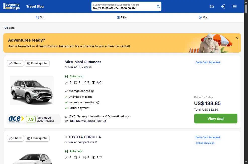EconomyBookings.com Promo Code - 5% Off Jan 2026