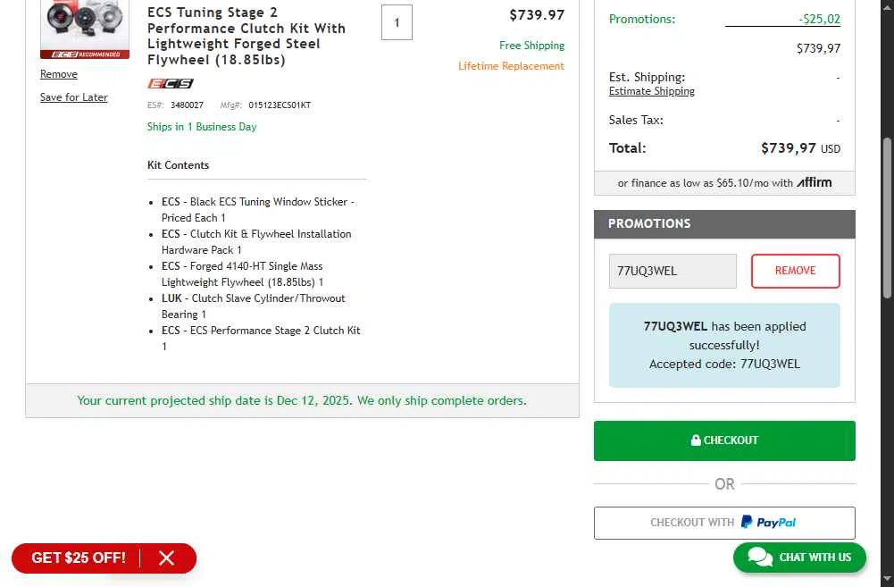 ECS Tuning Promo Codes - 5% Off (1 Verified) Dec 2025