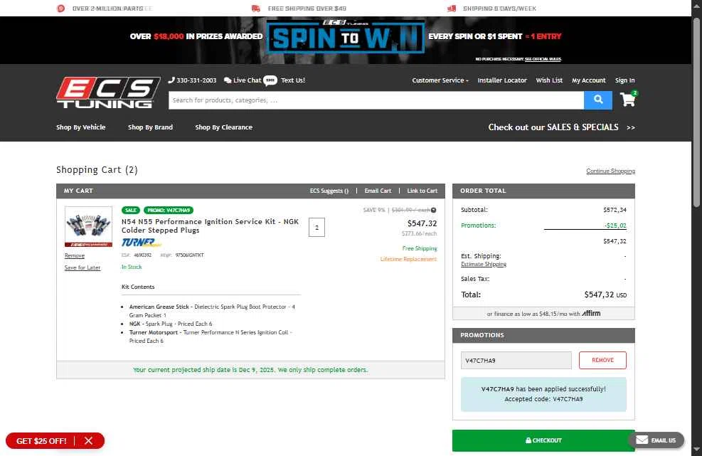 ECS Tuning Promo Codes - 5% Off (1 Verified) Dec 2025