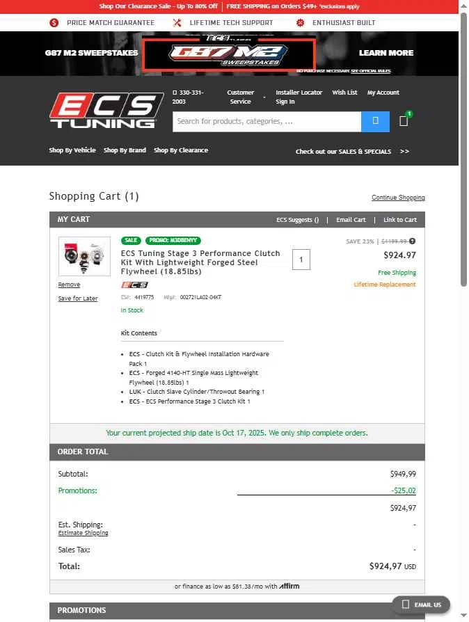 ECS Tuning Promo Codes - 5% Off (3 Verified) Nov 2025