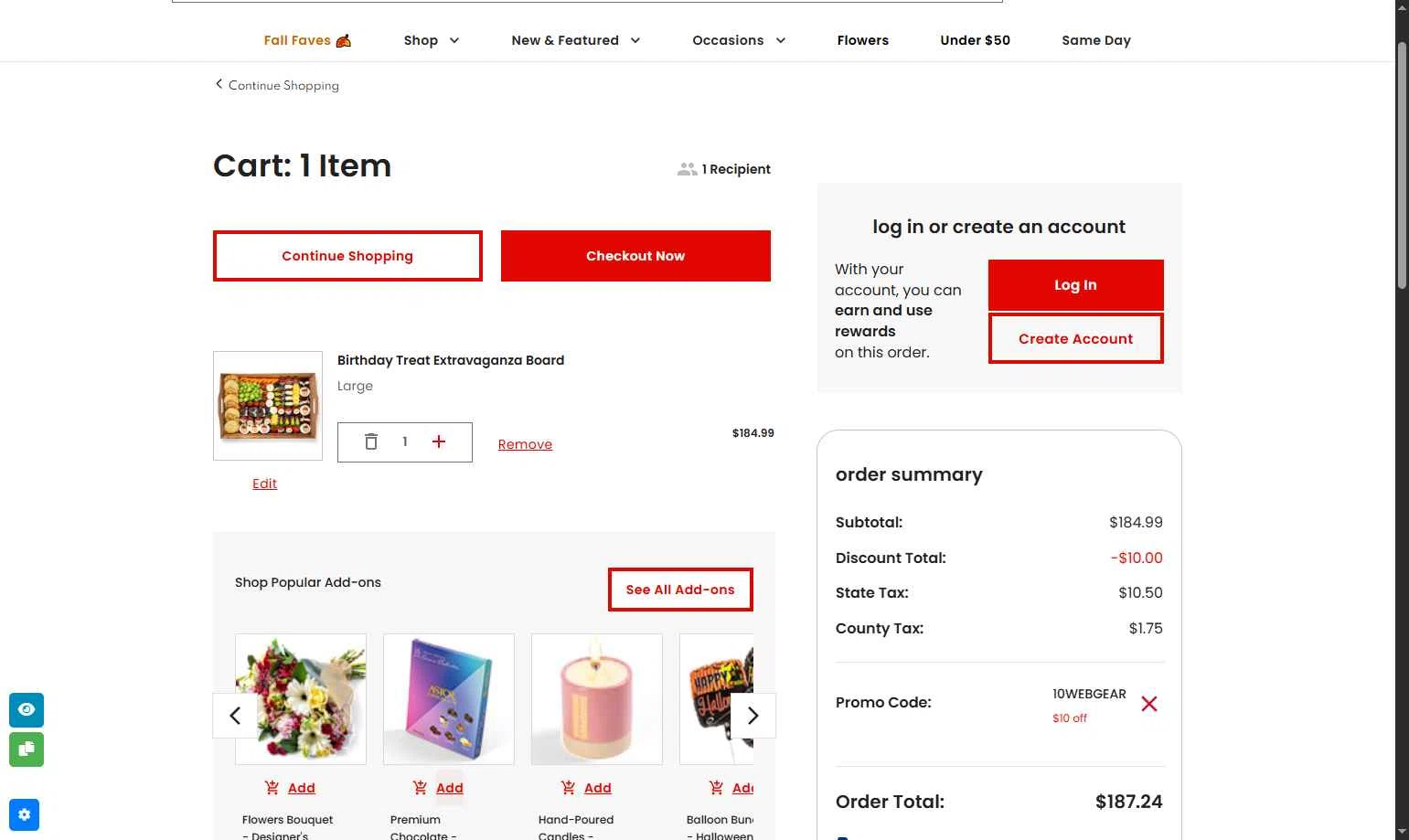 Edible Arrangements Promo Codes - $10 Off Nov 2025