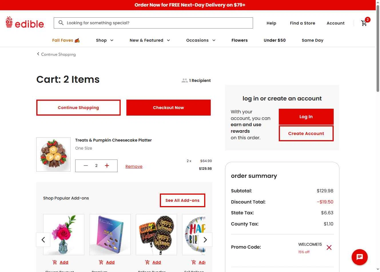 Edible Arrangements Promo Codes - $10 Off Nov 2025