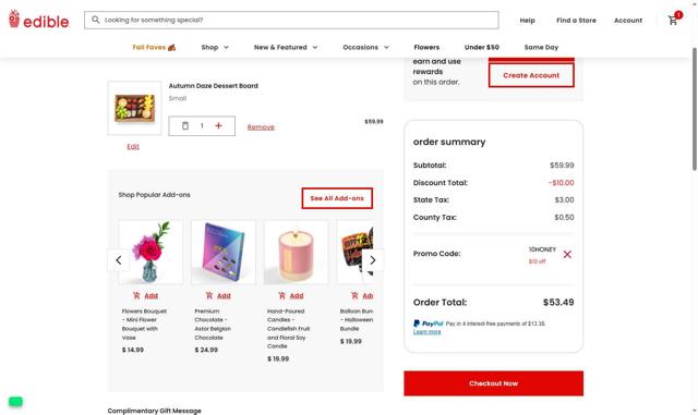 Edible Arrangements Promo Codes - $10 Off Oct 2025