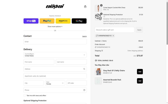 edikted Discount Codes (9 Verified) - 10% Off May 2025