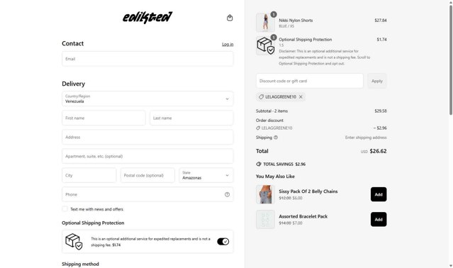 edikted Promo Codes (9 Verified) - 10% Off Sitewide Jun 2025