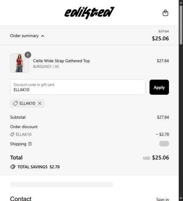 edikted Promo Codes (662 Verified) - 10% Off w/Code Sep 2025
