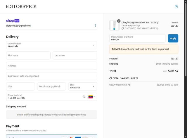 Editors Pick Coupon Code