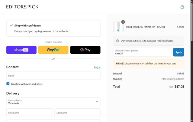 Editor’s Pick Promo Codes - 15% Off (Verified) Jun 2025