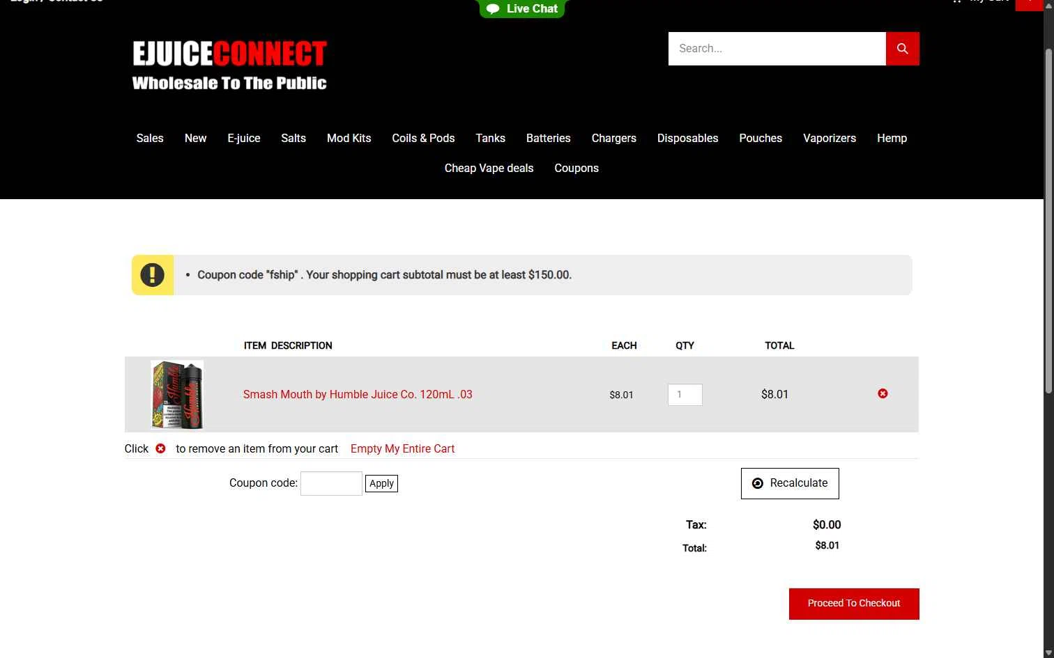 EJuice Connect Promo Code - 10% Off (Verified) Nov 2025