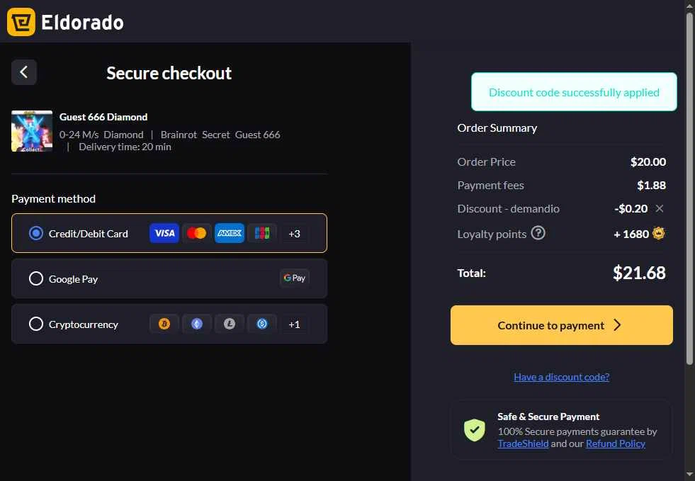 Eldorado GG Coupons & Sitewide Discounts Mar 2026