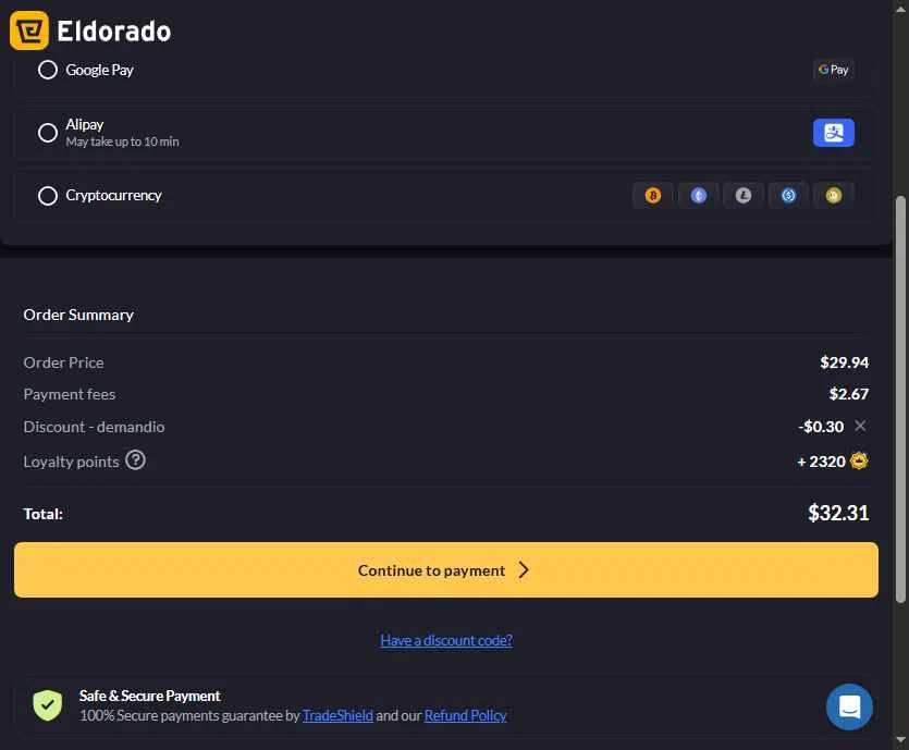 Eldorado GG Coupons & Sitewide Discounts Apr 2026