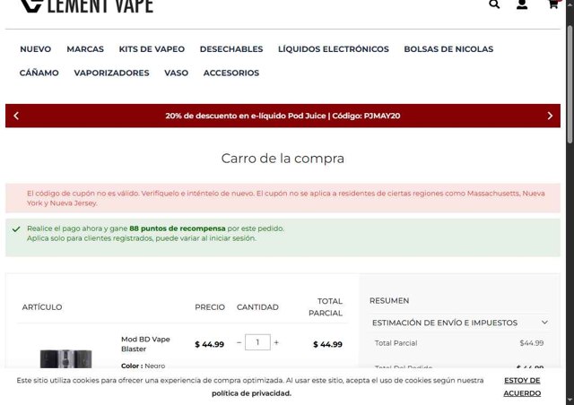Element Vape Coupon Codes (9 Verified) - 40% Off May 2025